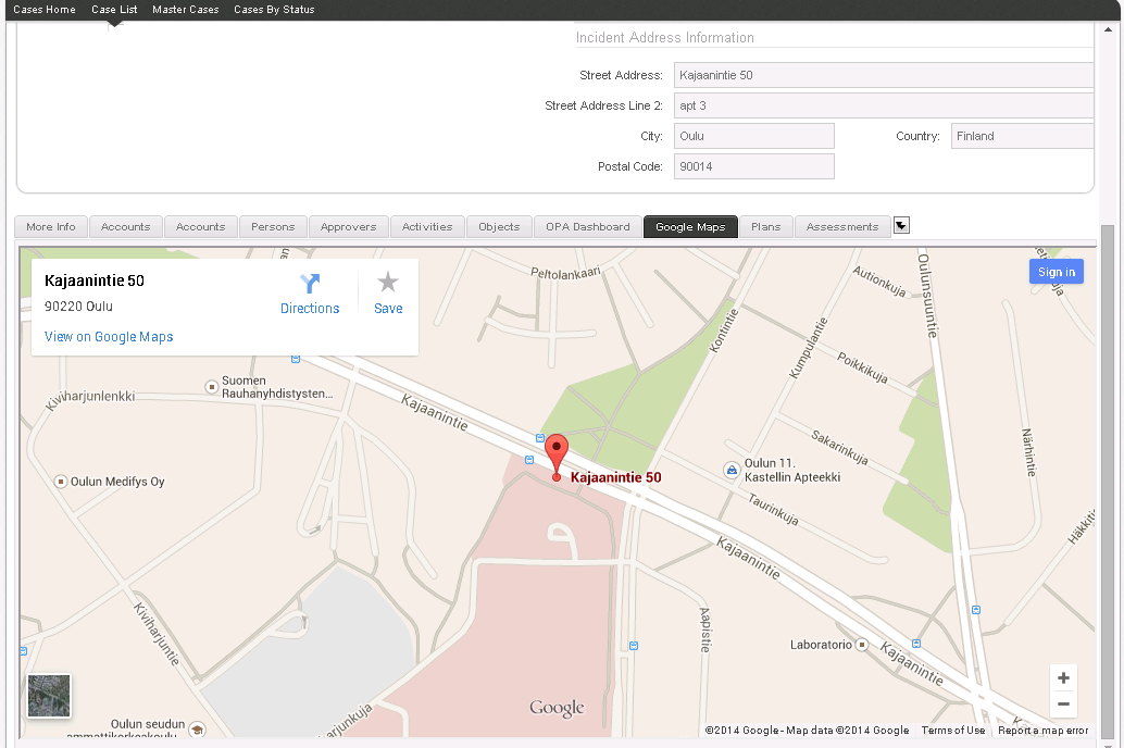 Siebel Open UI and Google Maps integration – Part 1